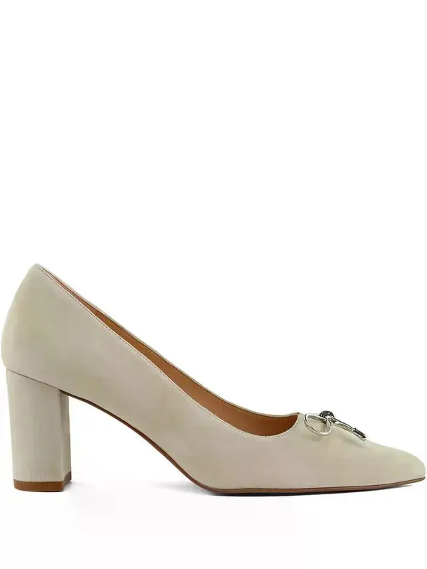PETER KAISER Bow-detail Block-heel Pumps