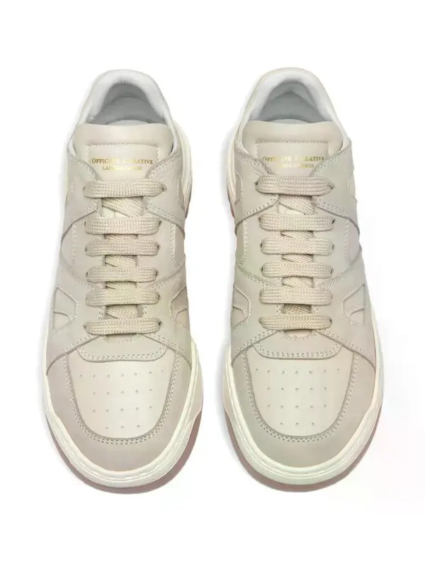 Officine Creative Rockville Panelled Low-top Sneakers - Neutrals