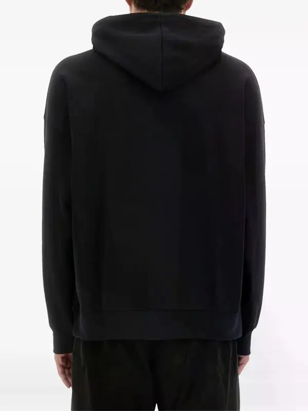 MSGM Logo-print Hoodie - Black