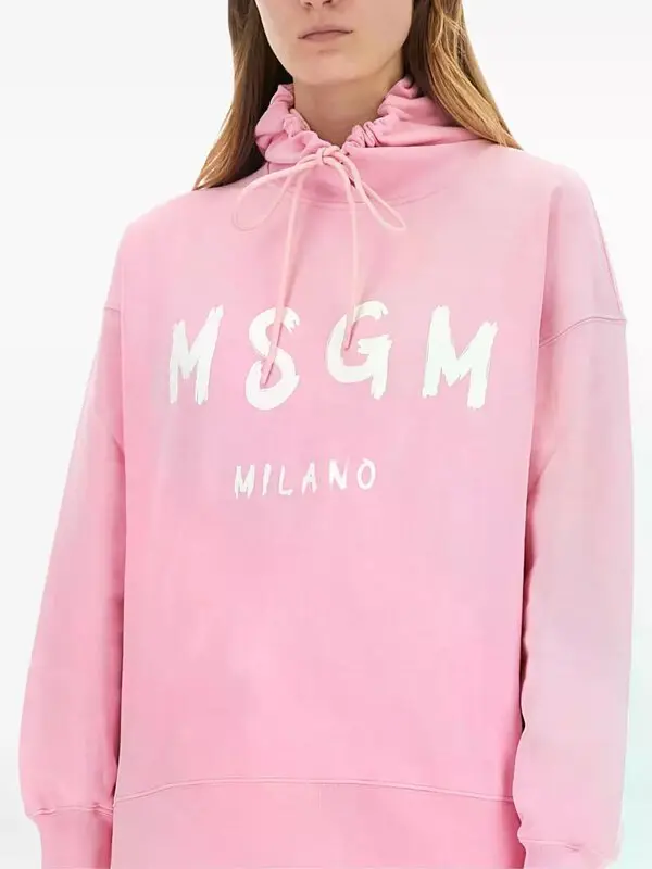 MSGM Logo-printed Hoodie