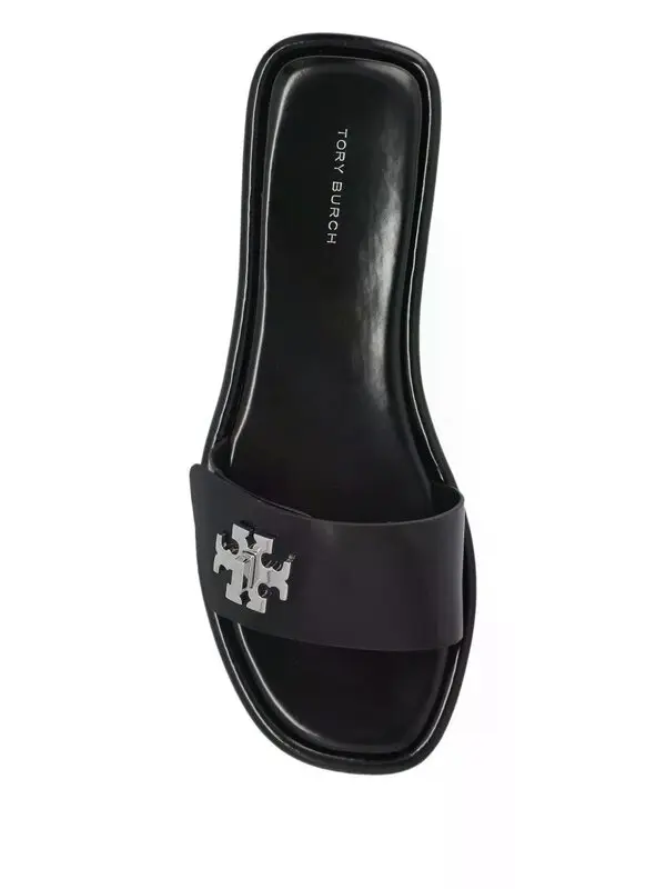 Tory Burch Logo Flat Sandals