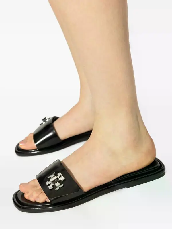 Tory Burch Logo Flat Sandals