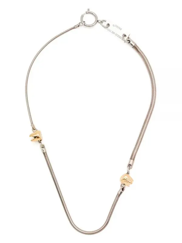 IN GOLD WE TRUST PARIS Sacred Tooth Necklace - Gold