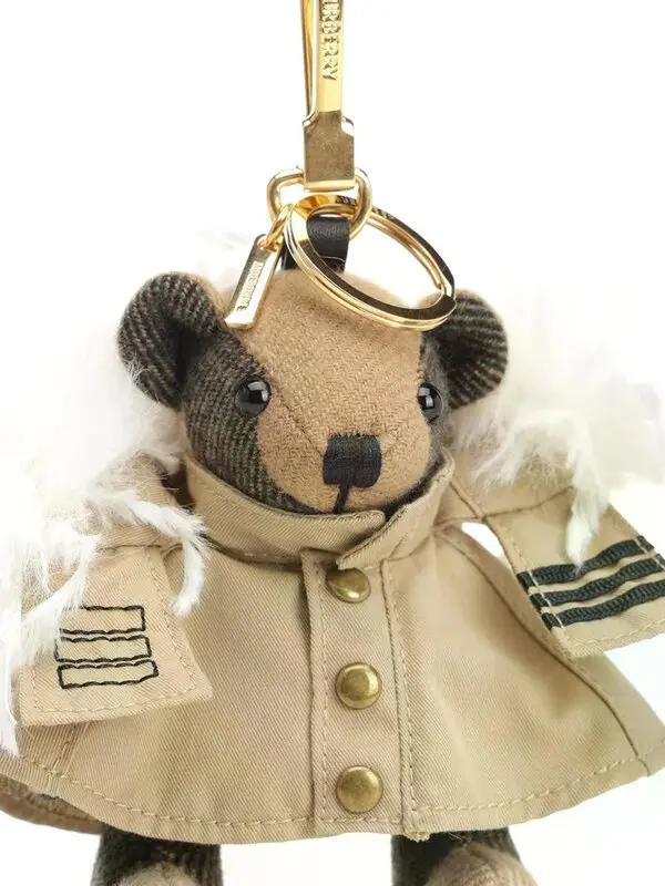 Burberry Plush Teddy Bear Keychain