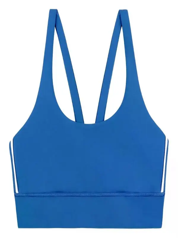 Sporty & Rich Bold Health Sports Bra In Blue - 39% Off | Editorialist