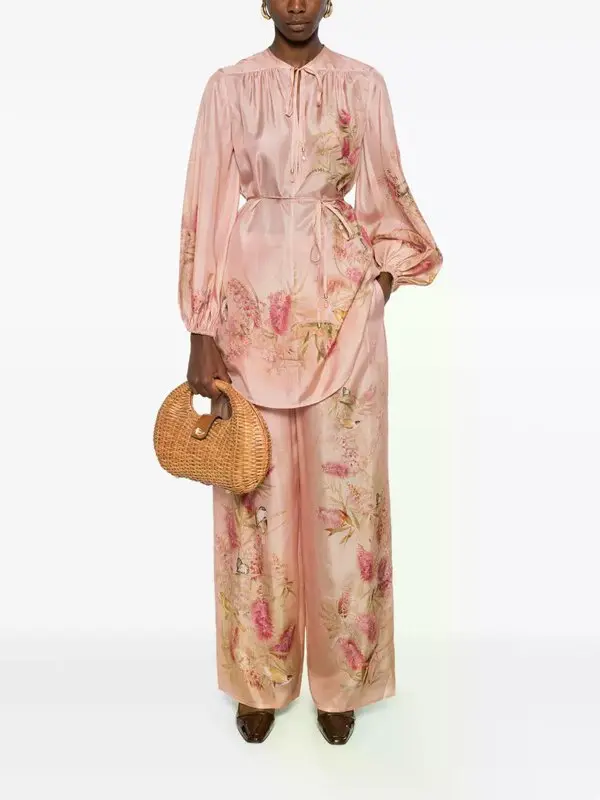 Zimmermann Cascadian Blouse - Pink