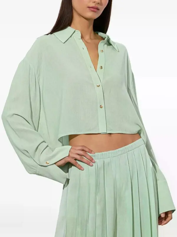 Alice + Olivia Finely Button-down Shirt