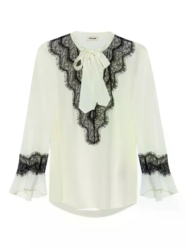 Zadig&Voltaire Lace-trimmed Blouse