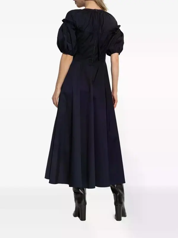 Ulla Johnson Puff-sleeve Midi Dress - Blue