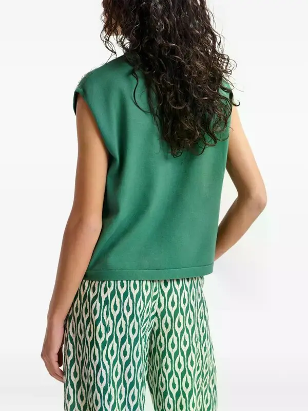 Essentiel Antwerp Lace-embellished Collar Top
