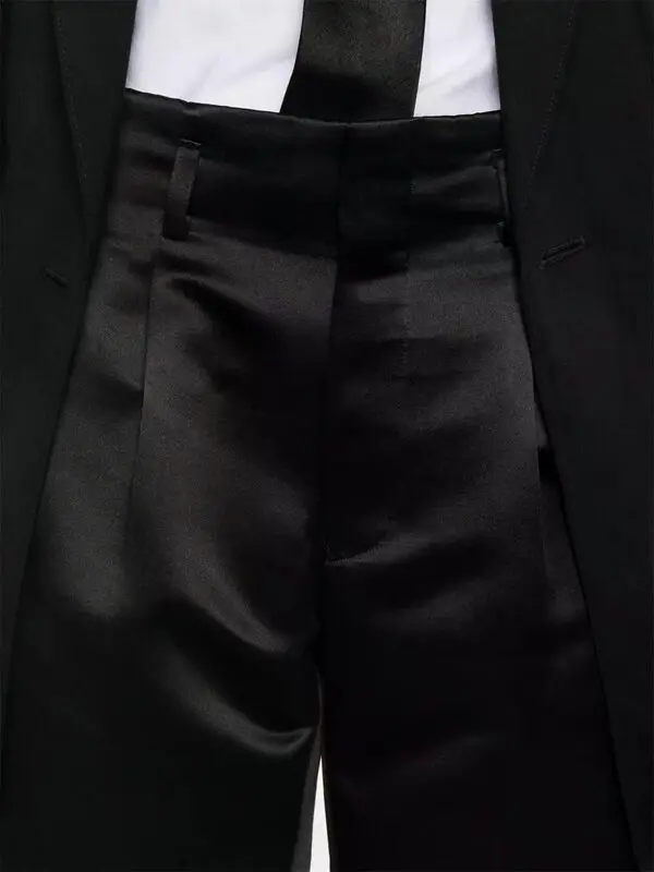 Comme Des Garçons Cropped Tailored Trousers