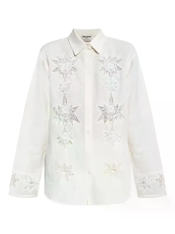 Zadig&Voltaire Embroidered Button-down Shirt
