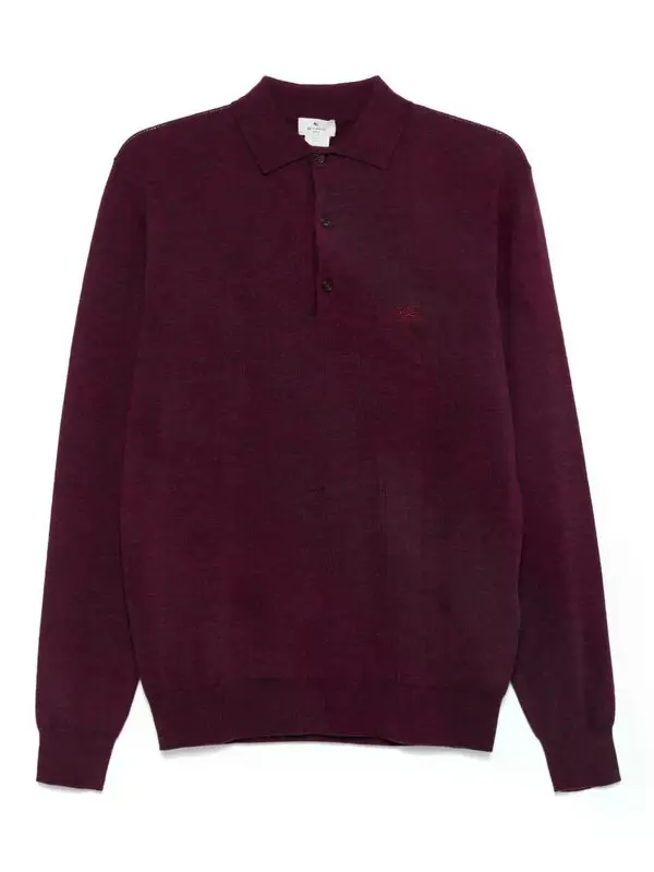 Etro Embroidered-logo Polo Shirt