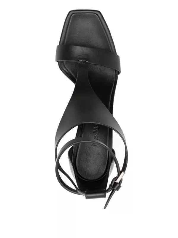 Max Mara 105mm Leather Sandals