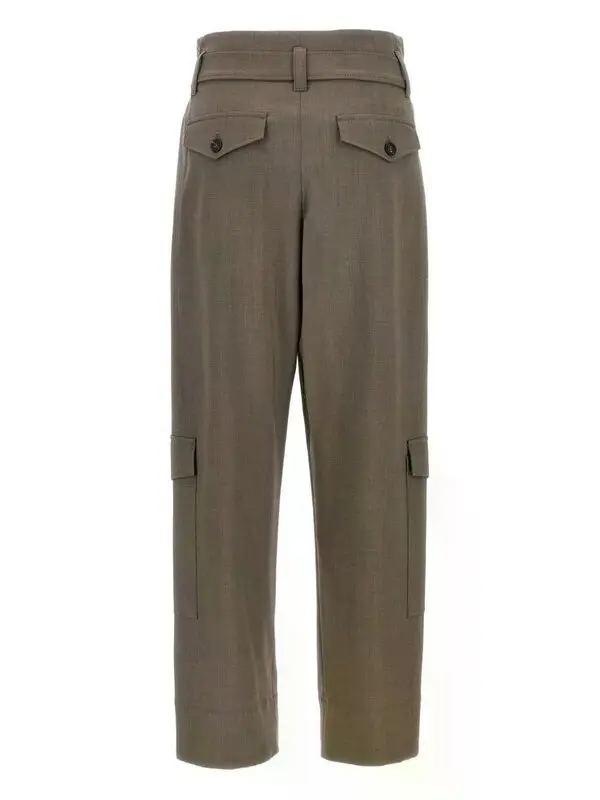 Brunello Cucinelli Belted Cargo Trousers
