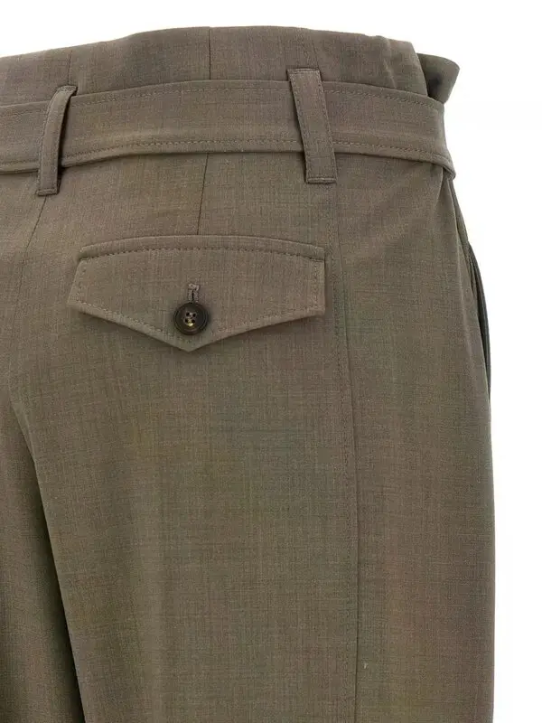 Brunello Cucinelli Belted Cargo Trousers