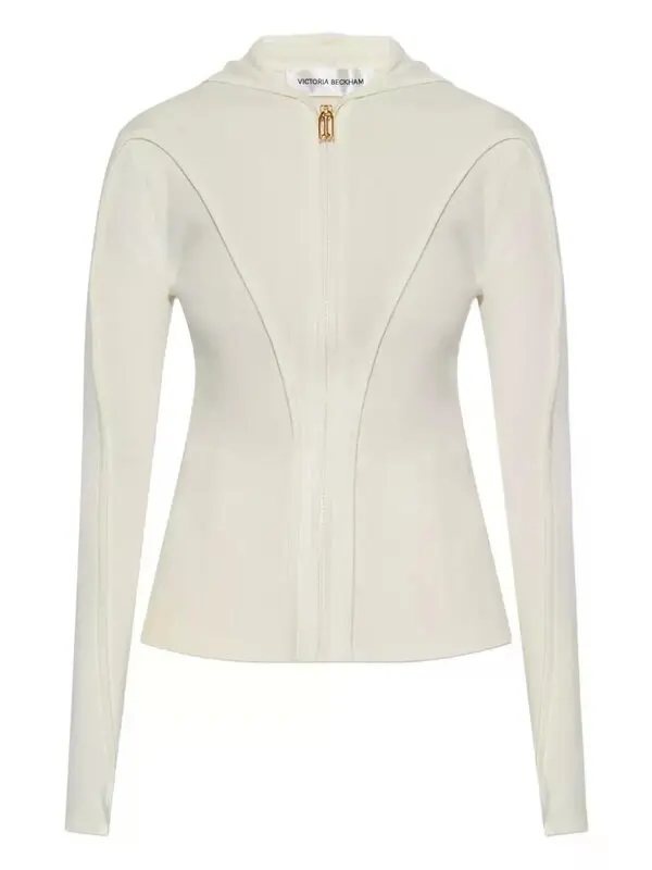 Victoria Beckham Zip-up Hooded Jacket