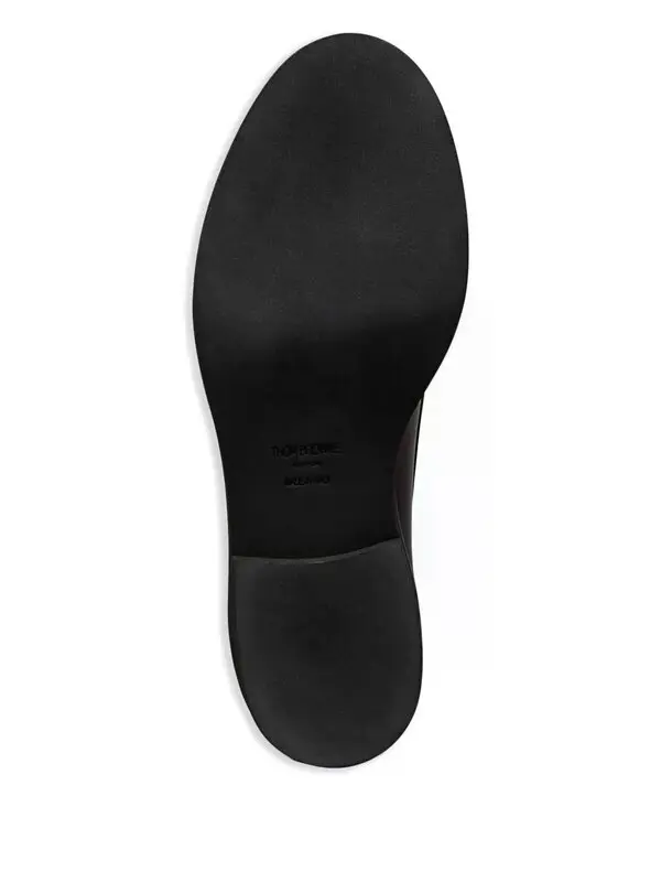 Thom Browne Polished Calf Tassel Loafers - Red