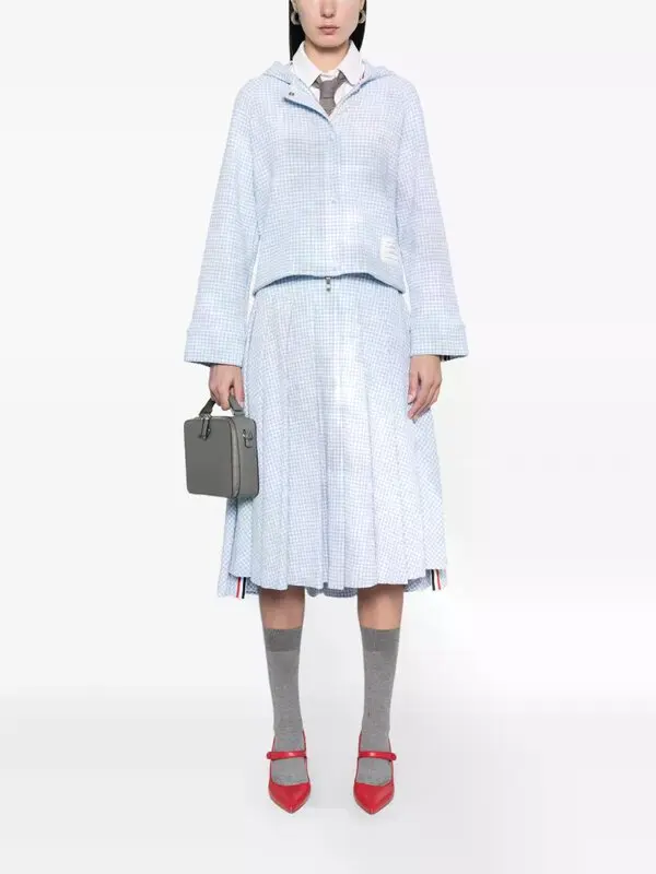 Thom Browne Gingham Tweed Jacket