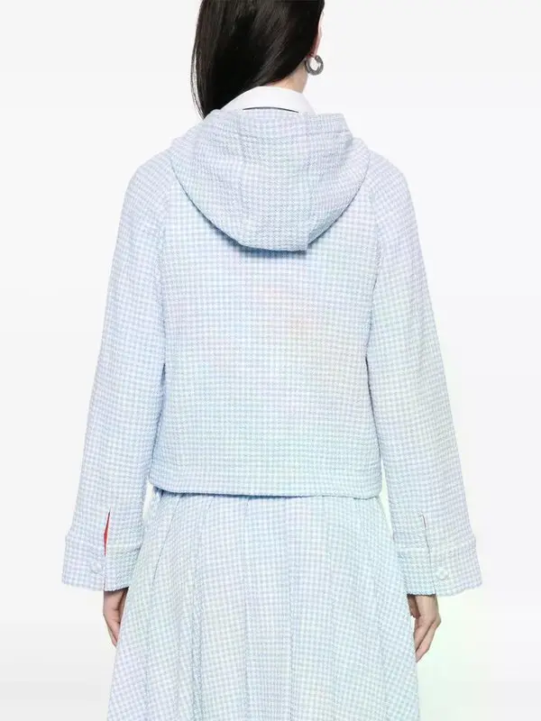 Thom Browne Gingham Tweed Jacket