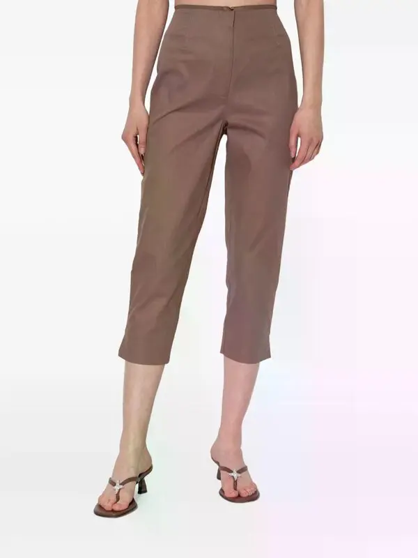 Cult Gaia Tailored Cropped Trousers