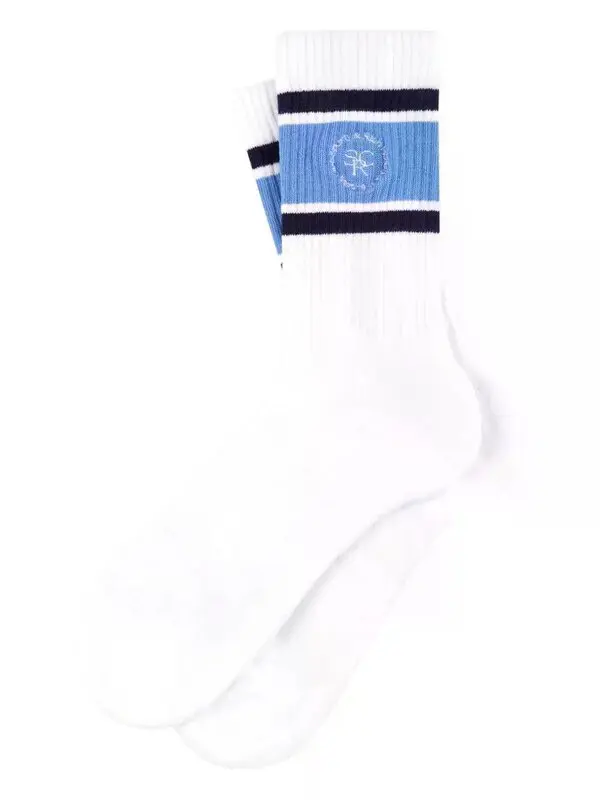 SPORTY & RICH Roller Socks - White