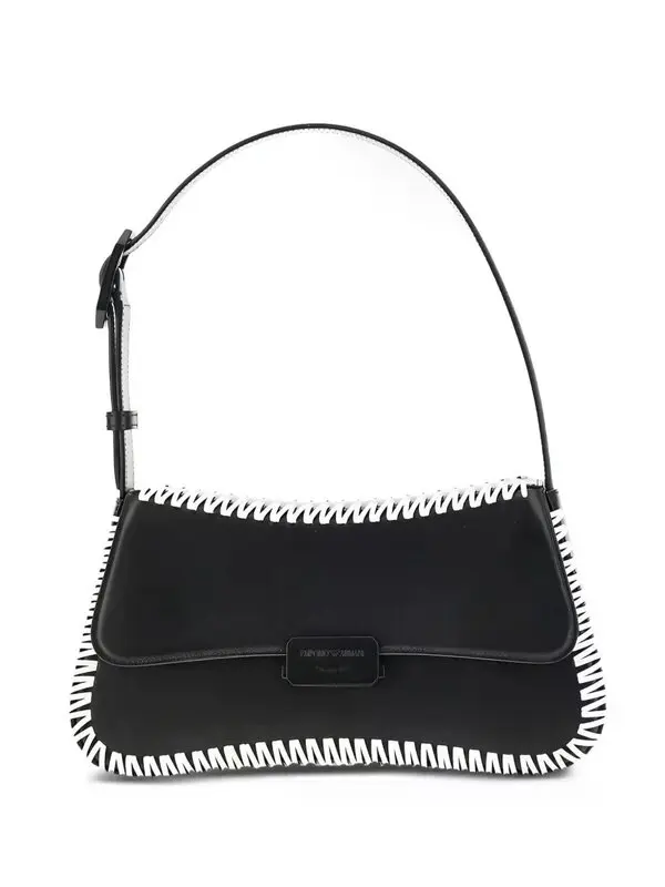 Emporio Armani Stitched Detail Shoulder Bag