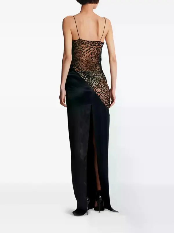 Balmain Lace Embellished Gown