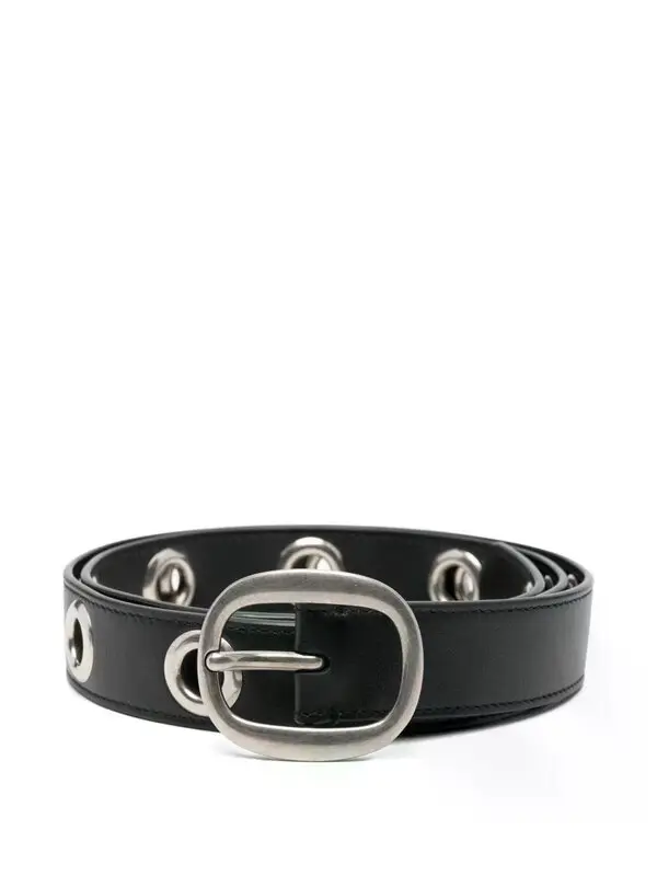 TOM FORD Leather Belt - Black
