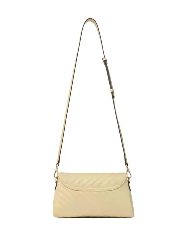 JIMMY CHOO Avenue Curve Quilted Shoulder Bag - Neutrals