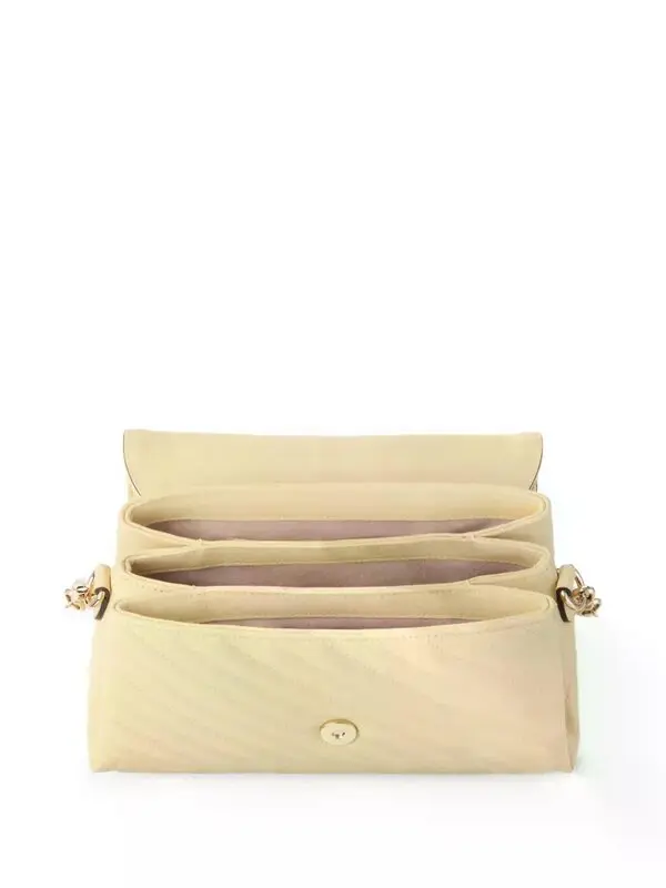 JIMMY CHOO Avenue Curve Quilted Shoulder Bag - Neutrals