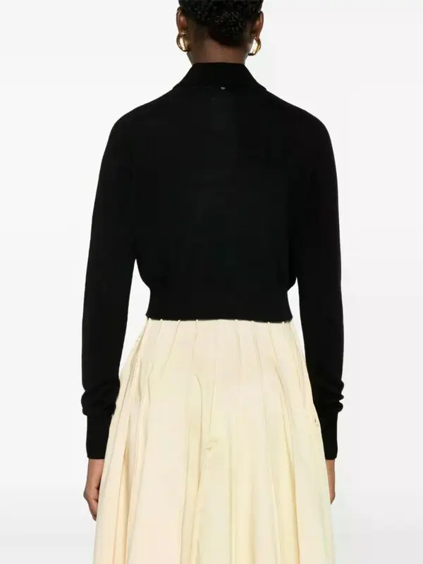Sportmax Virgin-wool Cardigan - Black