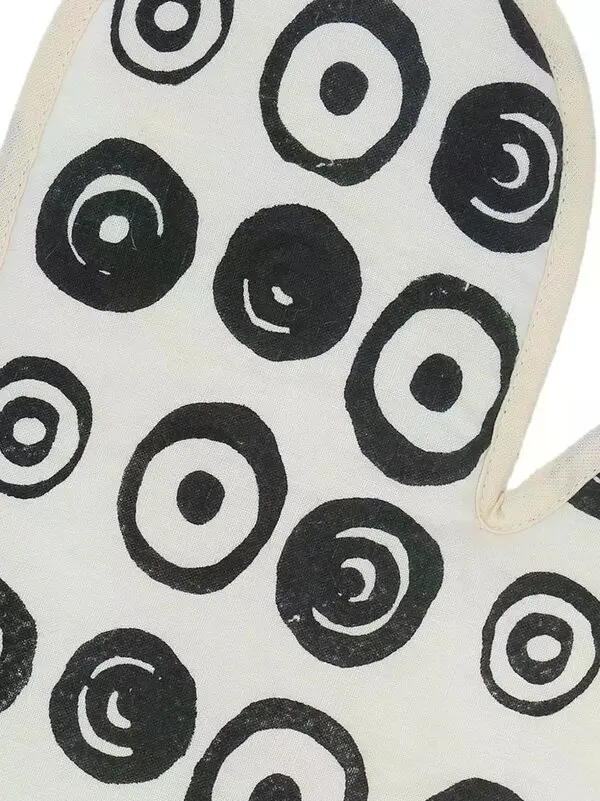 10 CORSO COMO Circles-print Linen Oven Glove