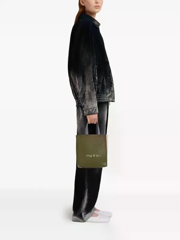 Marni Leather Mini Bag - Green