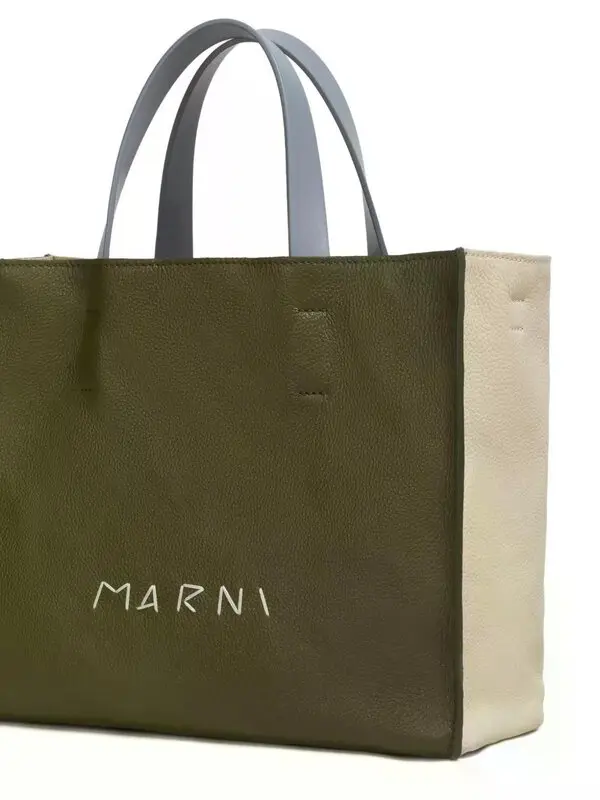 Marni Leather Museo Soft Tote Bag