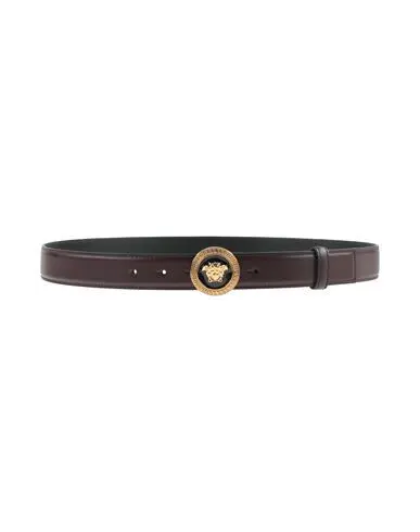 Versace Calfskin Belt - Brown