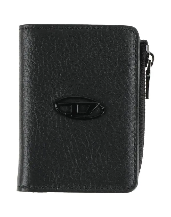 DIESEL® Cardholder Cow Leather, Zamak