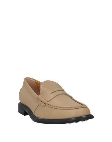TOD'S Leather Loafers - Khaki
