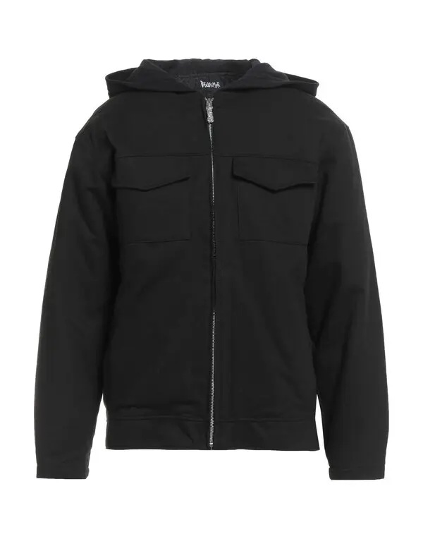 DISCLAIMER Cotton Jacket - Black