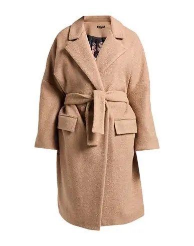CRISTINAEFFE Belted Bouclé Coat - Beige