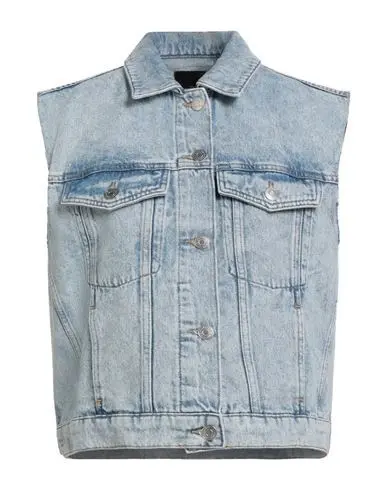 Maje Denim Vest - Blue