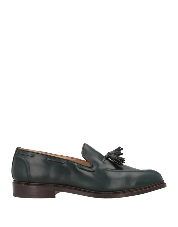 TRICKER'S Leather Loafers - Green