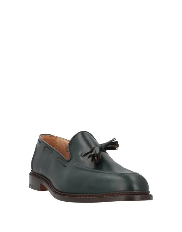 TRICKER'S Leather Loafers - Green