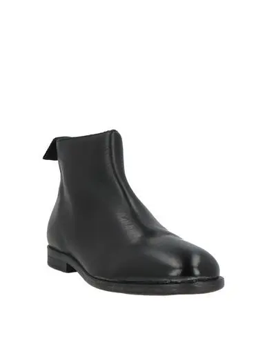 Moma Leather Ankle Boots - Black