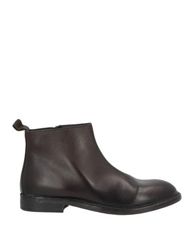 Moma Leather Ankle Boots - Brown