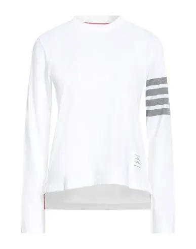 Thom Browne Printed Cotton T-shirt - White
