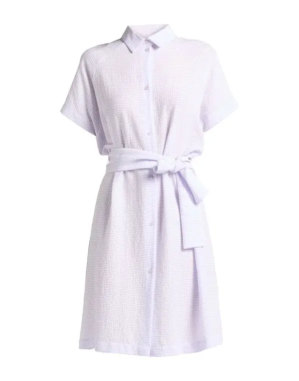 armani exchange purple dress Woman Midi Dress Lilac Size 2 Polyester In Purple