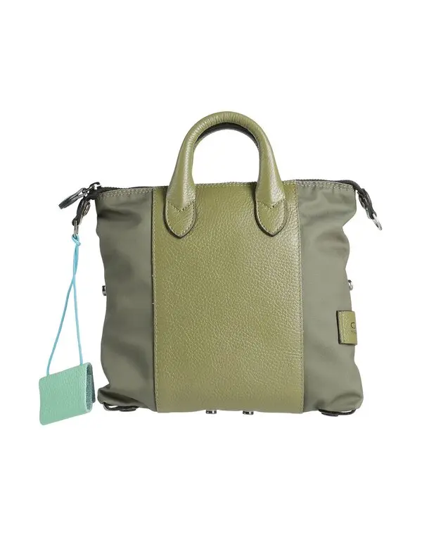 GABS G3 Mini Pop Tg S Handbag In Military Calfskin And Polyester