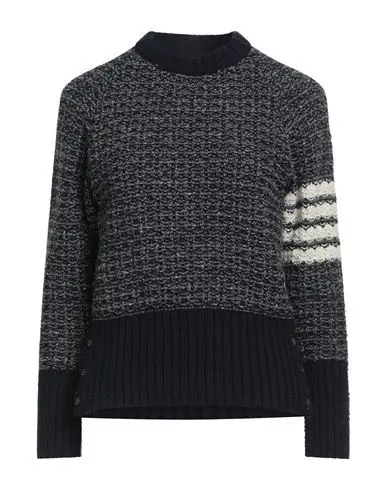 Thom Browne Cable-knit Wool-mohair Blend Sweater - Navy