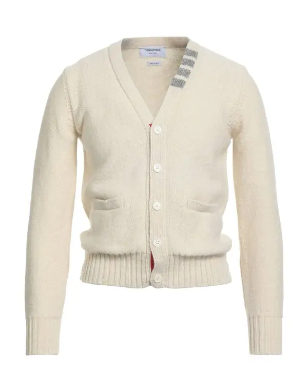 Thom Browne Cardigan In Wool And Mohair Wool